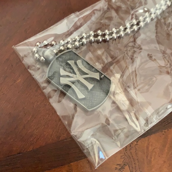 Aminco | Jewelry | Mlb New York Yankees Dog Tag Necklace | Poshmark
